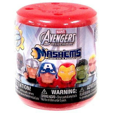 Marvel Mash'ems Avengers Assemble Squishy Mini Figure PACK [1 Random ...