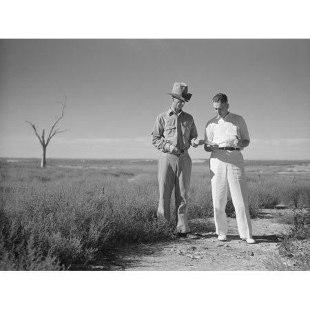 Rex Tugwell And Farmer Of Dust Bowl Area In Texas Panhandle. July-Aug ...