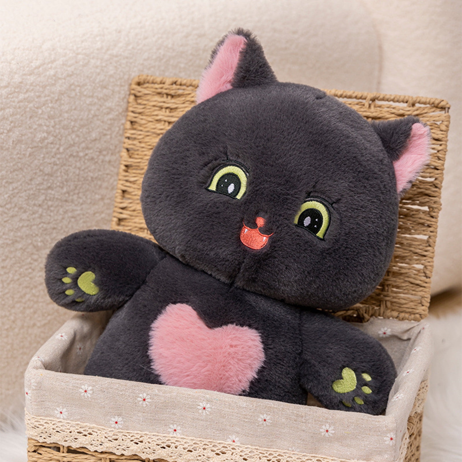 SSBSM Animal Doll Decorative Good Resilience Creative Cartoon Bear Cat ...