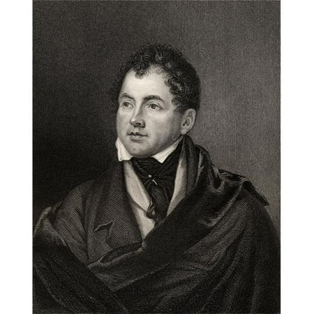 Thomas Moore 1779 to 1852 Irish Poet Engraved by G Adcock After F ...