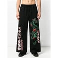 Baggy Sweatpants Y2k Graphic Sweatpants Men Gothic Design Breathable ...