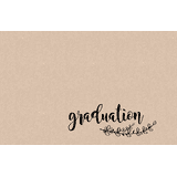 Personalized Kraft Simple Graduation Party Invitation - Walmart.com