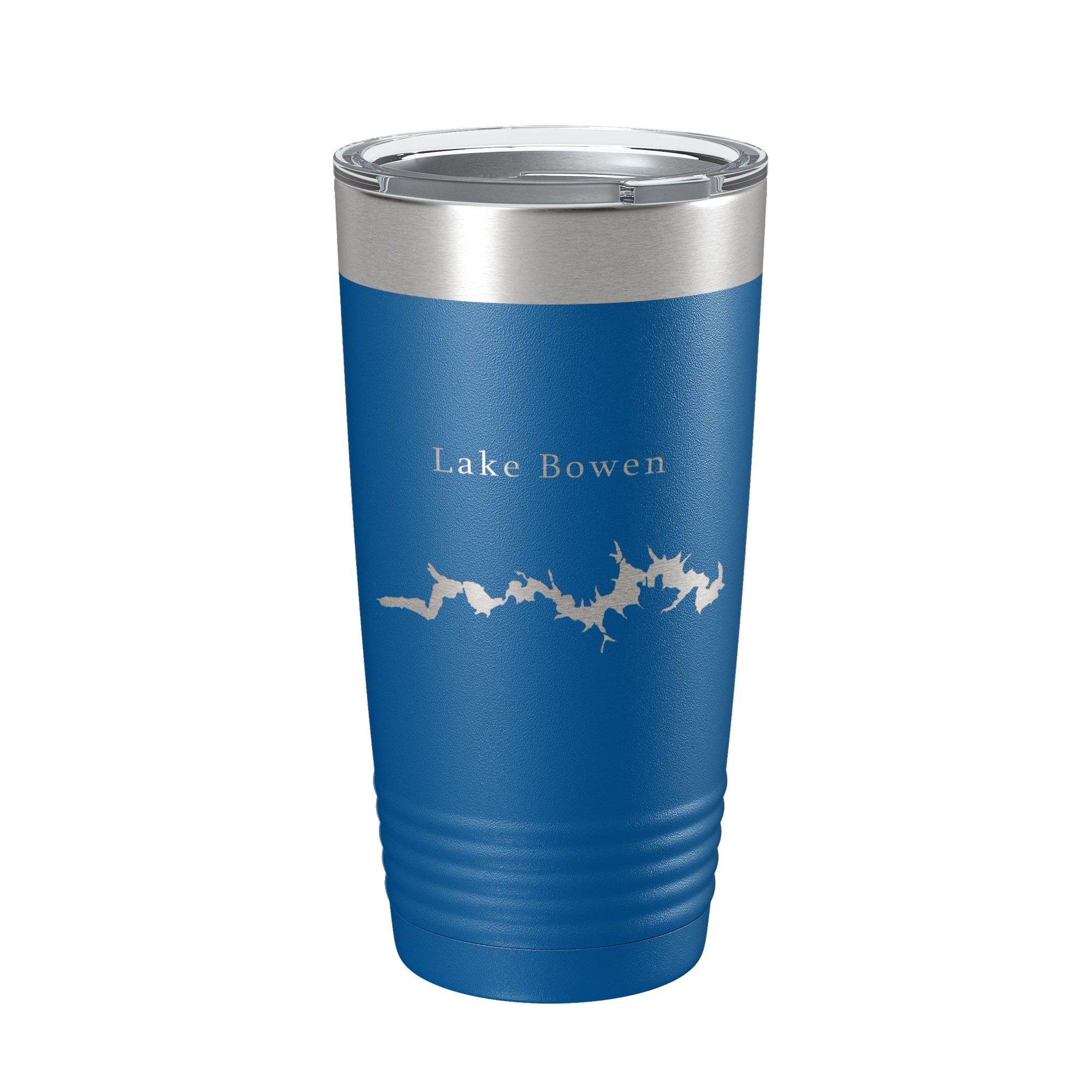 Lake Bowen Map Tumbler Travel Mug Insulated Laser Engraved Coffee Cup ...