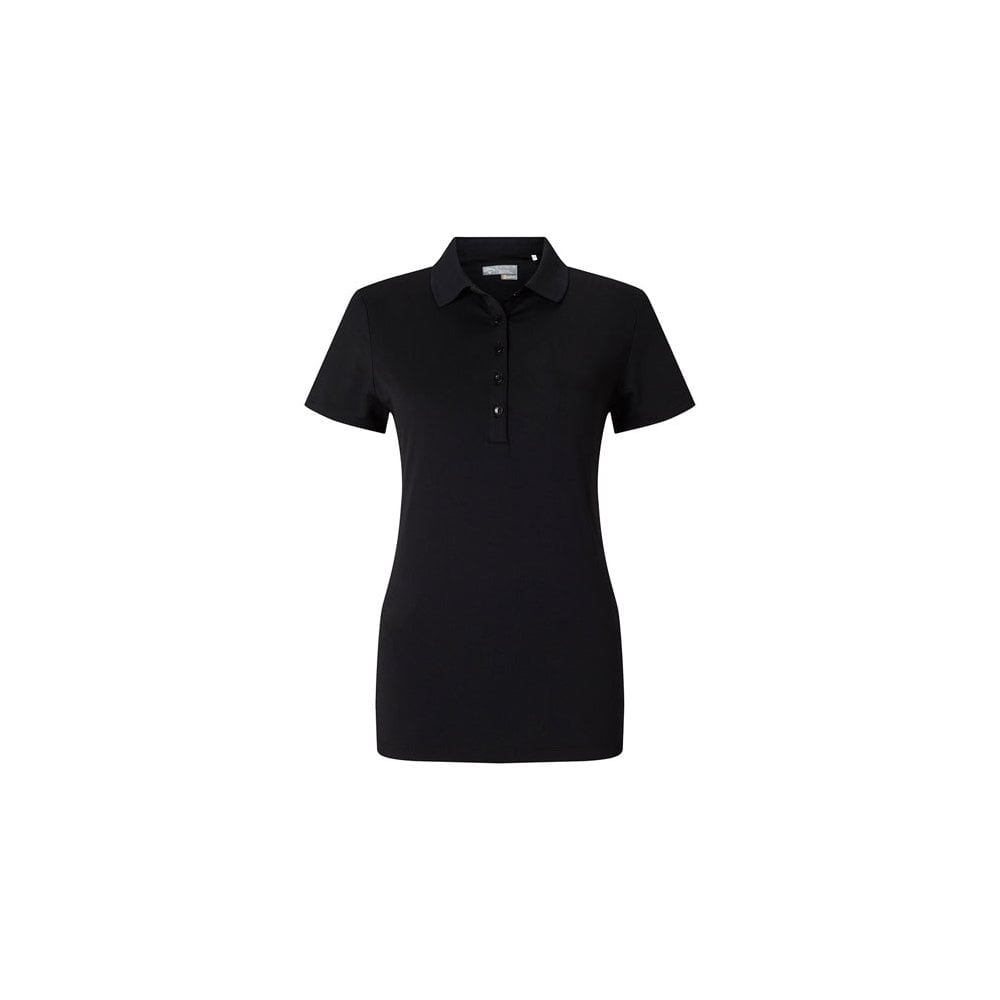 Callaway Ladies Essential Micro Polo Shirt - Black - XS - Walmart.com