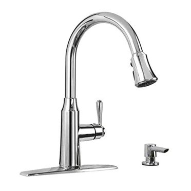 Moen Arbor 5995 High Arc Single Handle Pulldown Bar/Prep Faucet ...
