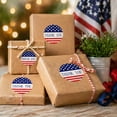 Cififendec 500Pcs 4th of July Stickers Roll, 1", Patriotic USA Flag ...