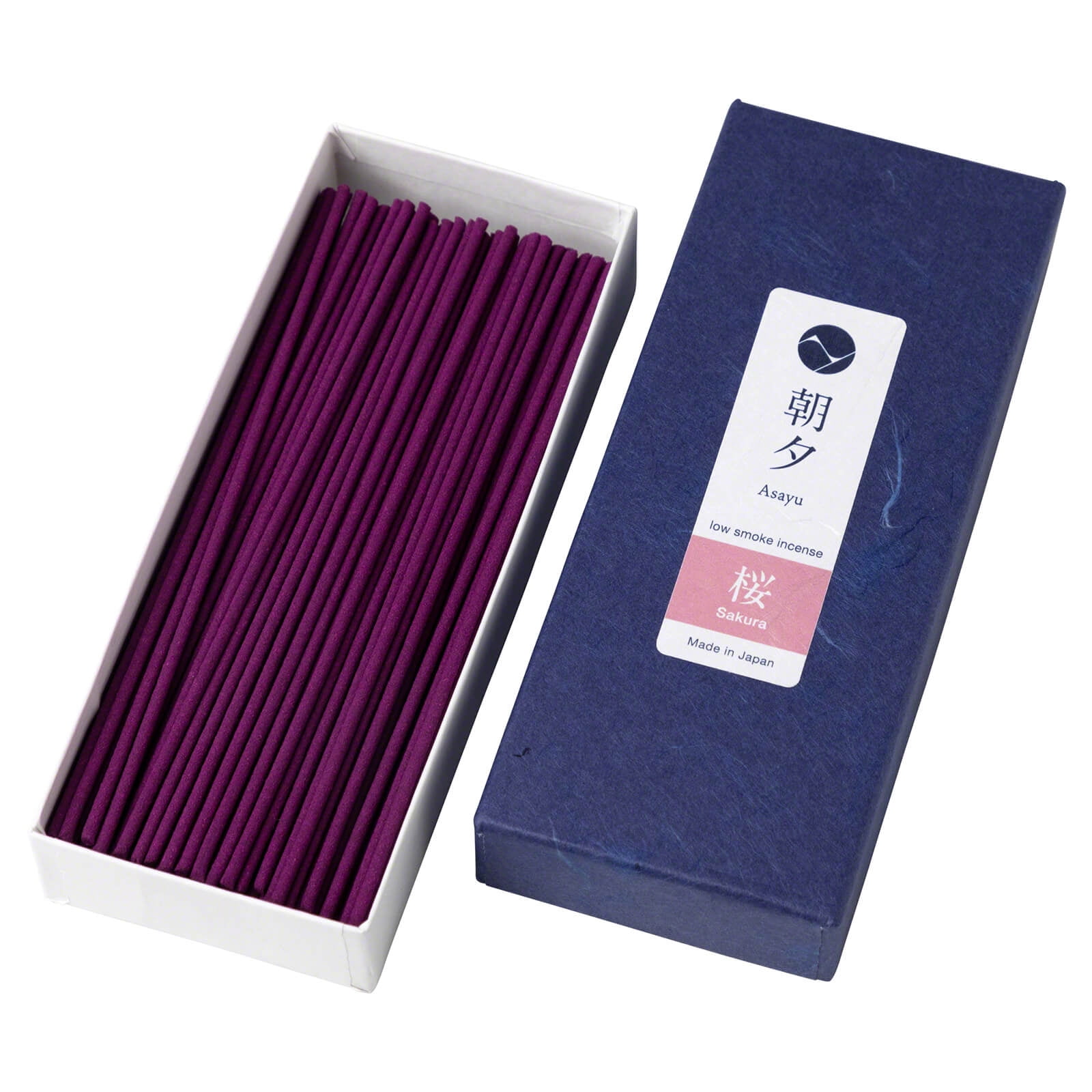 Asayu Japan Low Smoke Incense Sticks Sakura Cherry Blossom Scent Made ...