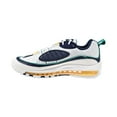 Nike Air Max 98 Men's Shoes White-Neptune Green-Navy ci3693-100 ...