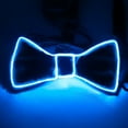 LED Light Up Bow Tie with Flashing Modes Adjustable Long-lasting Wide ...
