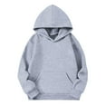AWZXDE Girls Casual Pullover Hoodie with Pocket Soft Warm Lined for ...