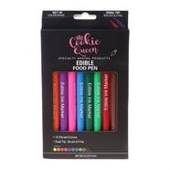 Food Writer Extra-Fine Tip Edible Color Markers .25oz 5/Pkg-Assorted ...