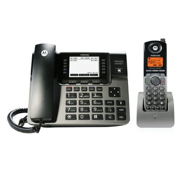 Motorola ML1002H Desk Phone Base Station with Digital Receptionist and ...