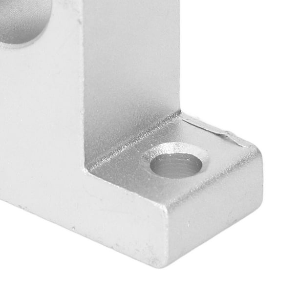Soporte de cojinete de eje Asiento fijo, 10 piezas SK16 Soporte de eje de riel de movimiento ...
