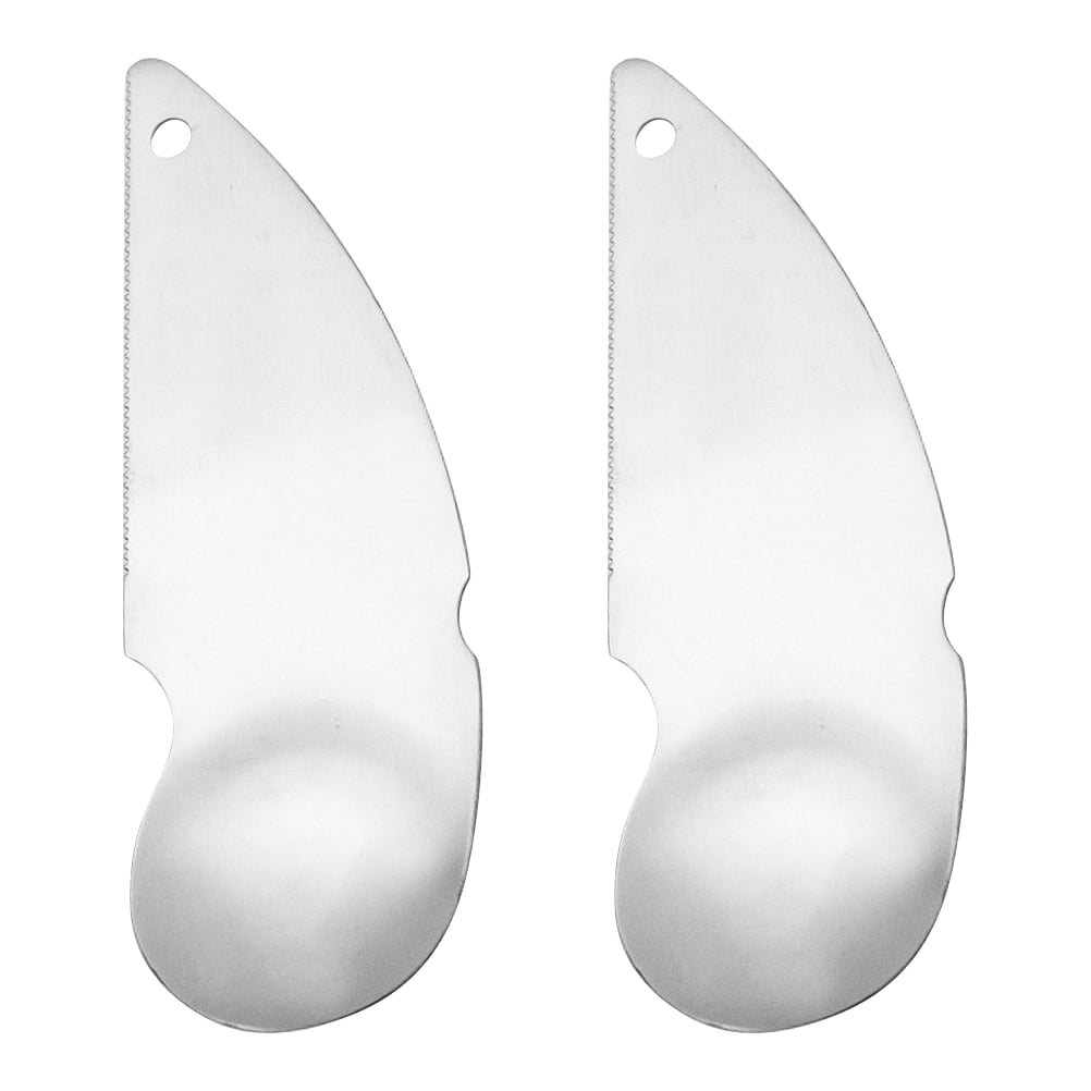 Click here for Alvinma 2 Pcs Kiwi Cutter Spoons Kiwi Spoons Stain... prices