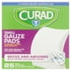 Curad Small Gauze Pads, 25 count - Walmart.com
