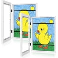 [2-Pack] Kids Art Frames, 8.5x11 Front Opening Kids Artwork Frames ...