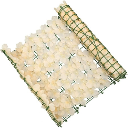 cueiha Artificial Flower Privacy Screen Decorative Fence Flower Wall ...