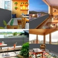 Brizi Living UV Protection Balcony Privacy Screen for Patio, Outdoor ...