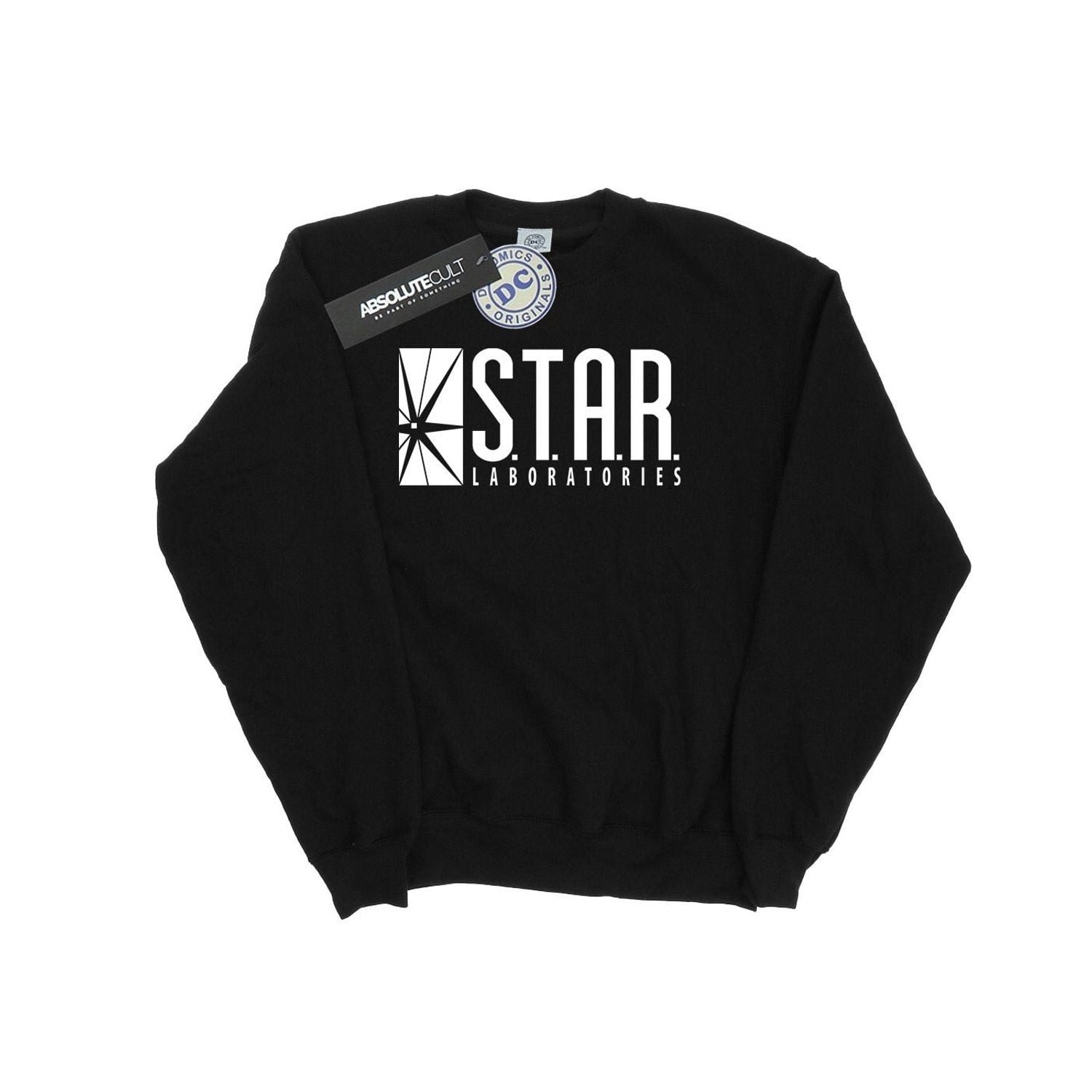 Click here for Dc Comics Mens The Flash Star Labs Sweatshirt M prices