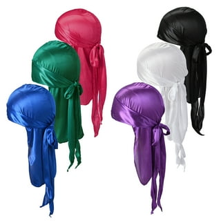 Dorag - Durags for men - Black Do-Rags - 2 Pack - Walmart.com