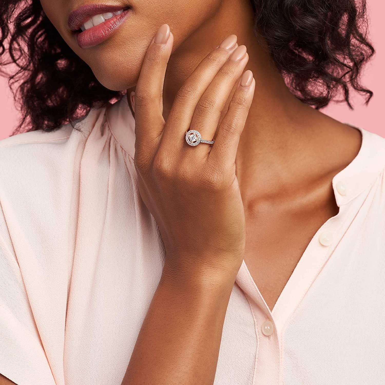 PANDORA RING 181006CZ 48 Walmart