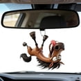 Agiufgs Car Pendant Plush Toy Big, Hanging Decoration with Chain, for ...
