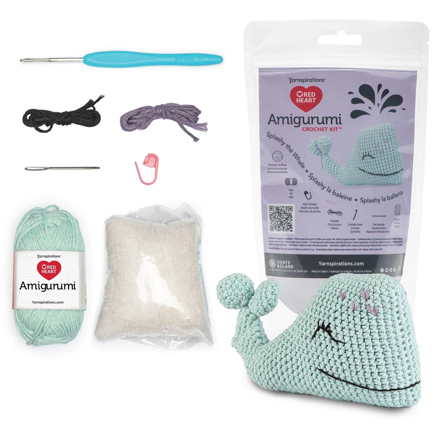 Red Heart Amigurumi Crochet Collection Kit