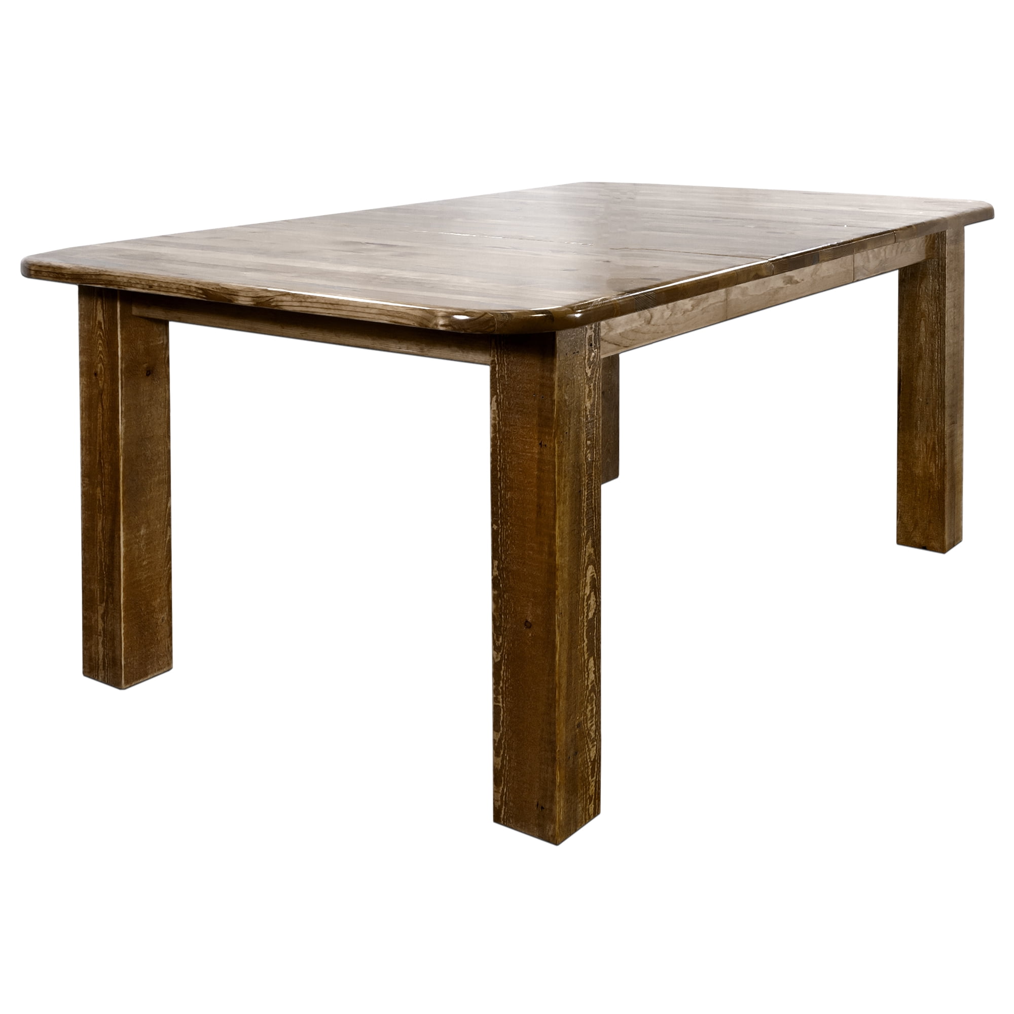 Homestead Collection 4 Post Dining Table, Stain & Clear Lacquer Finish ...