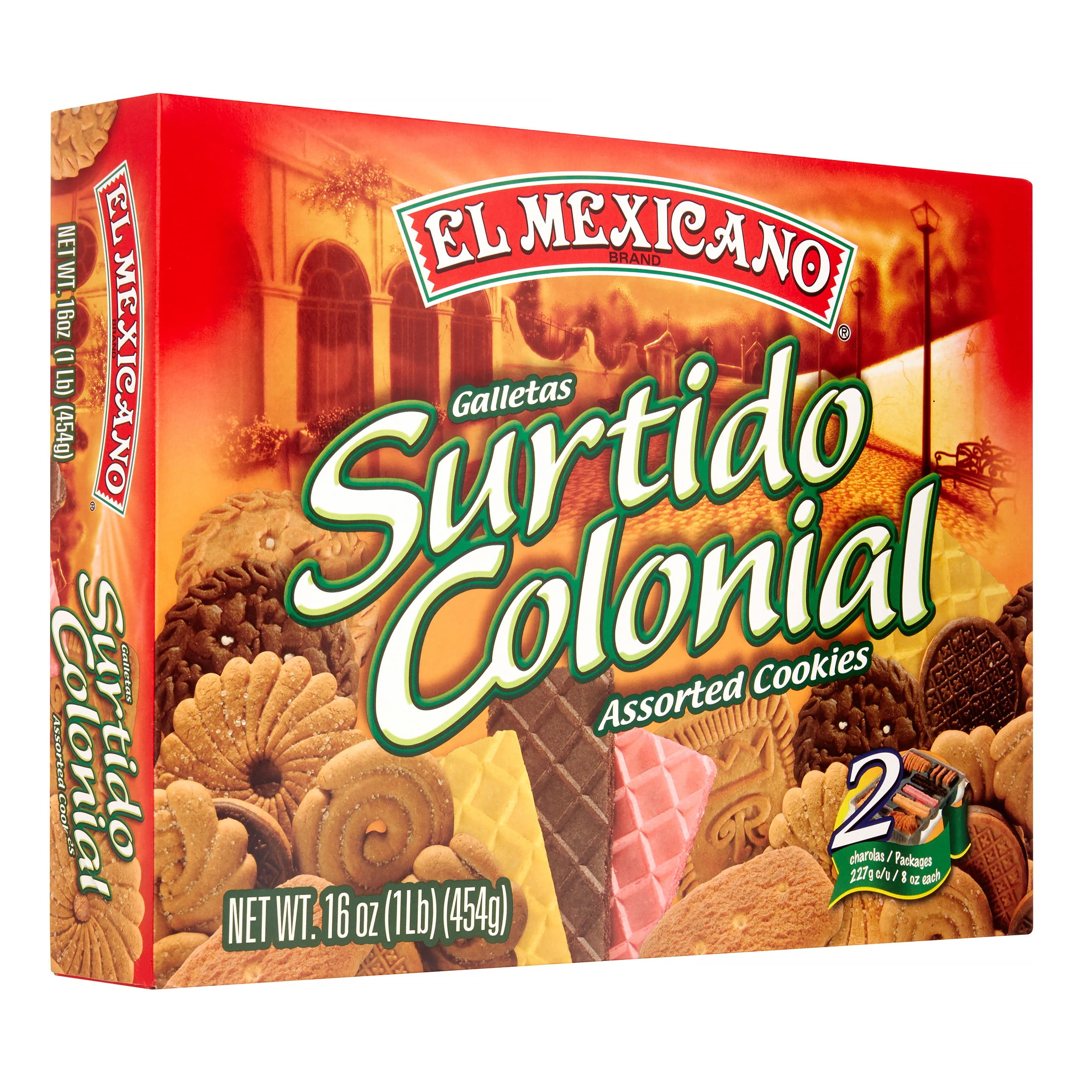 El Mexicano, Surtudo Colonial, Galletas Cookies, 16 oz Bag