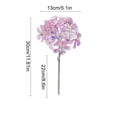Cadancy Easter Decorations Artificial Floral Picks Glitter Flower Stems ...