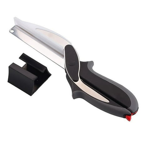 Smart Clever Cutter Kitchen Scissors Shears Food Chopper Metal Slicer ...