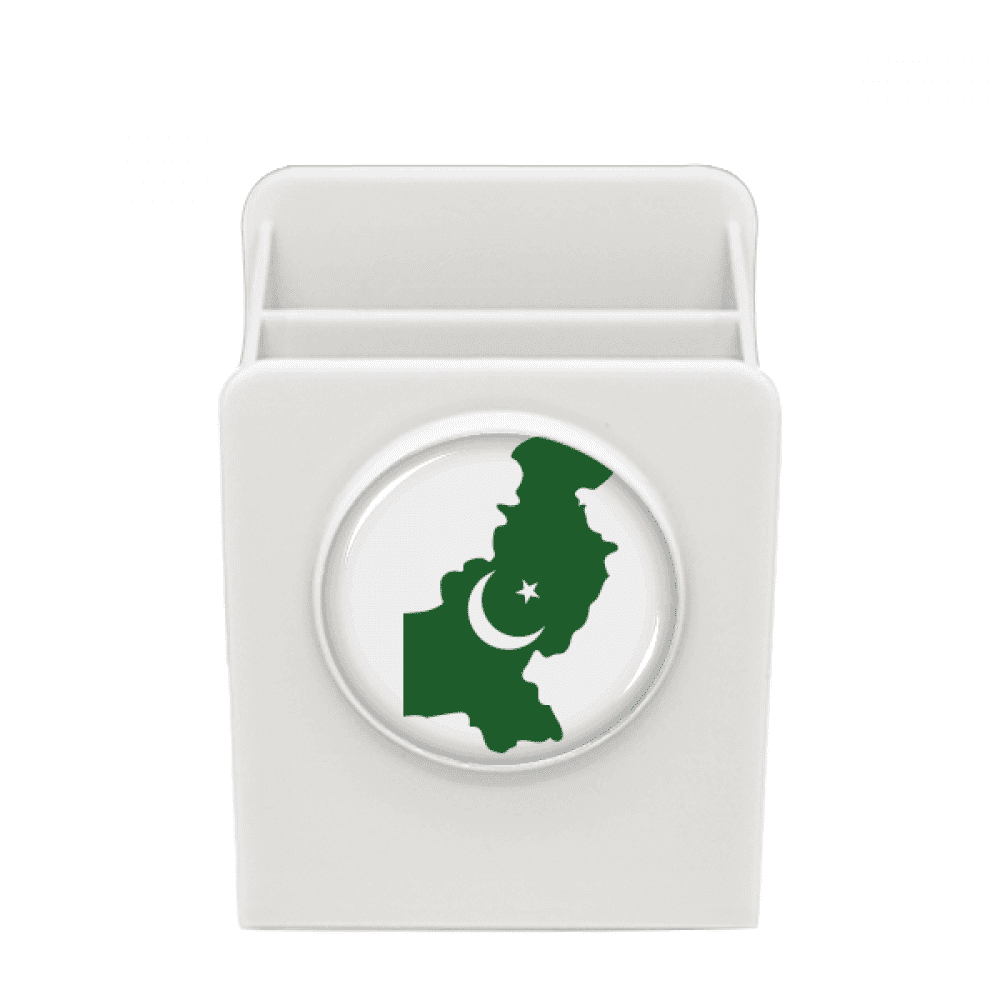 Pakistan Map Plate National Flag Country Desk Pencil Holder Cup Pen ...