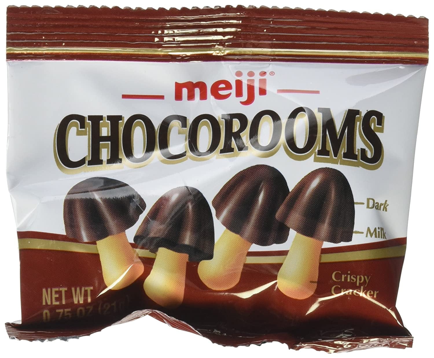 Meiji Chocorooms 24 individual 21g bags - Walmart.com