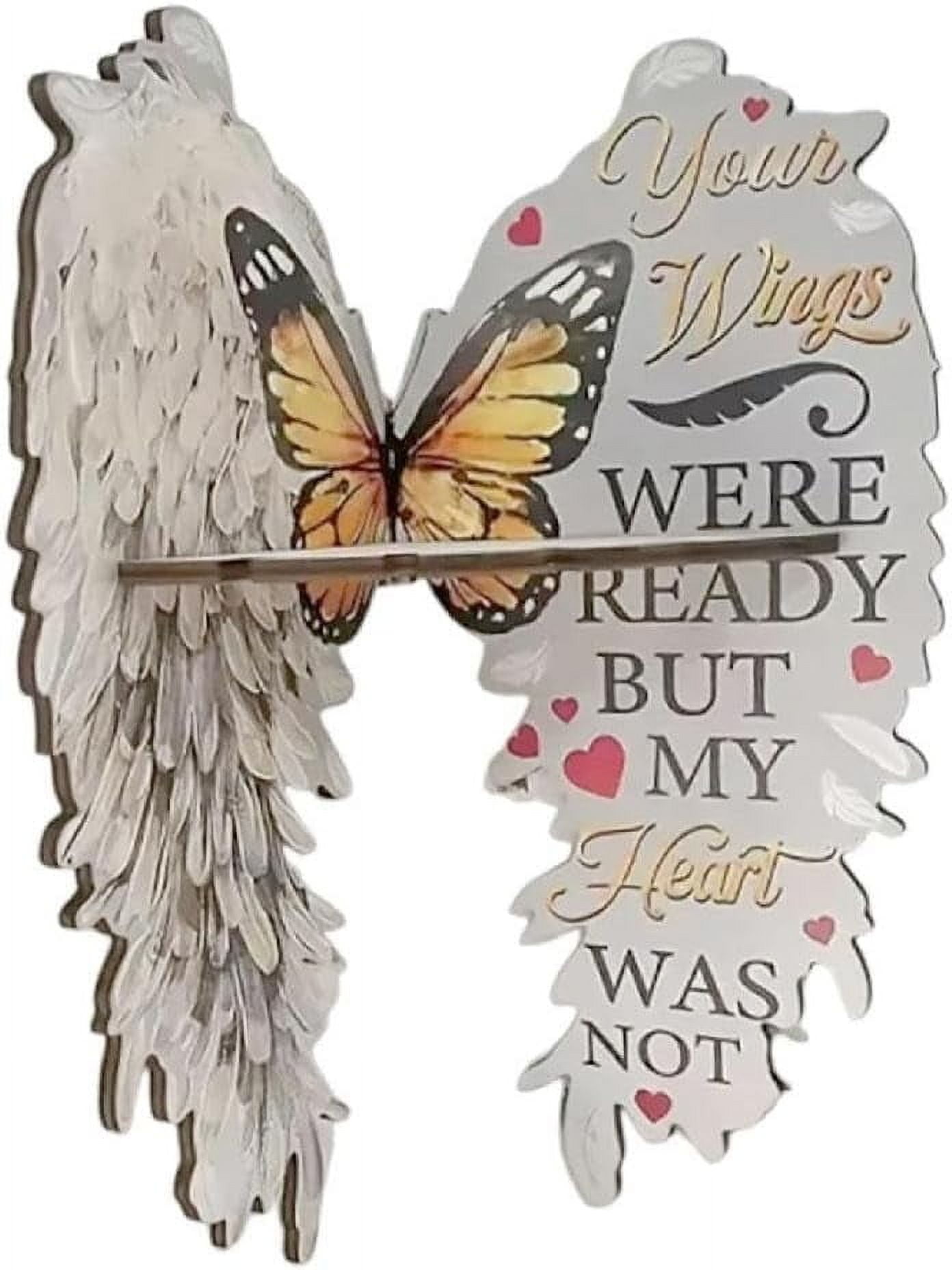 1 Count Wooden Angel Wings Floating Corner Shelf, L-Shape, Classic ...
