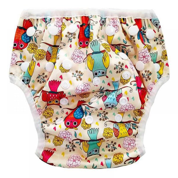 Swim Diaper for Baby, Reusable Waterproof Diapers for Swimming ...