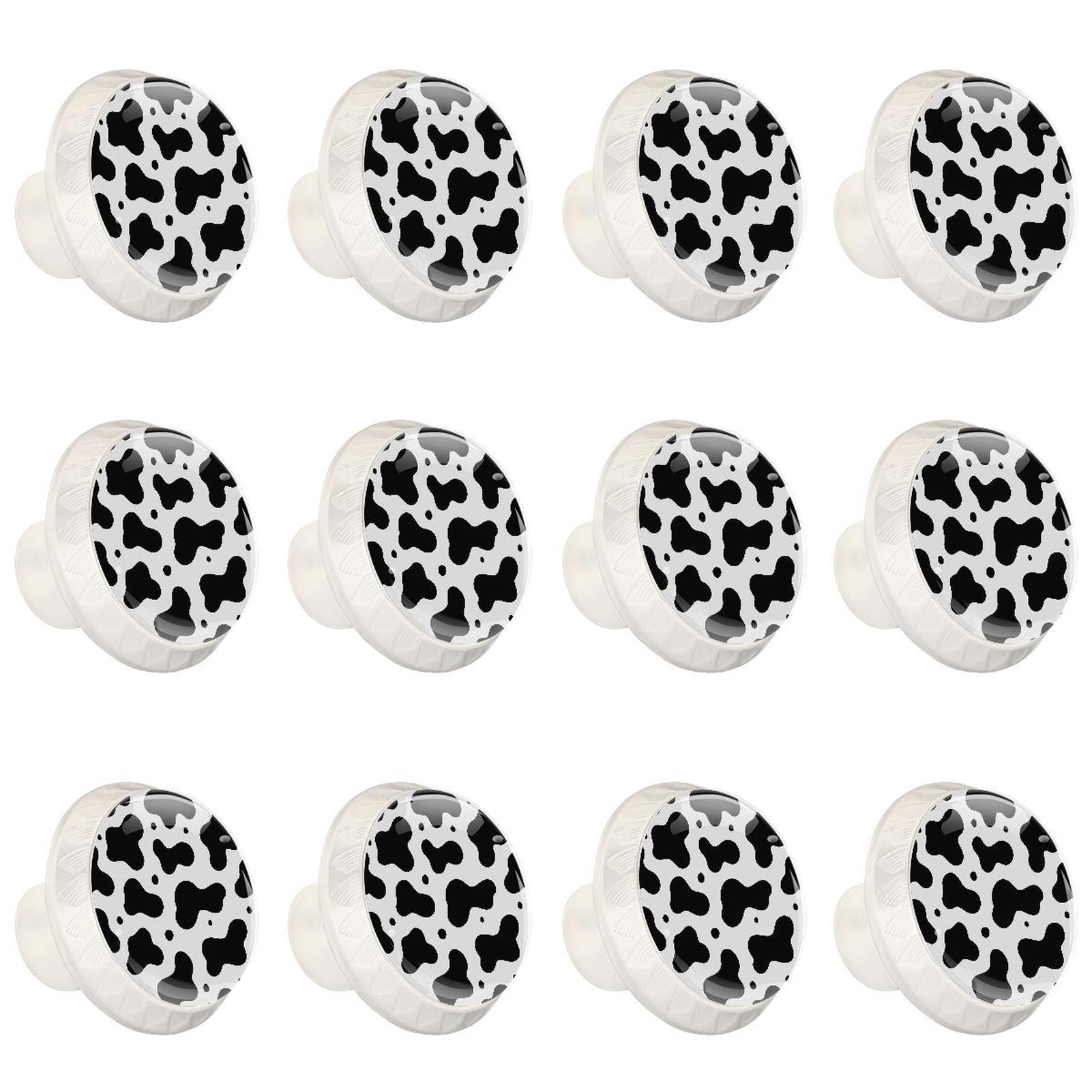 12 Pcs Cow Skin Animal Knobs for Kitchen Cabinet Cupboard Dresser ...