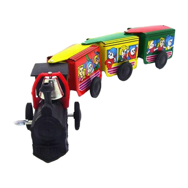 Clockwork Train Model Toy Table Centerpieces Vintage Train Toy Retro ...