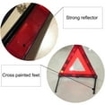 EUWBSSR Foldable Warning Triangle for Roadside Vehicle Emergencies ...