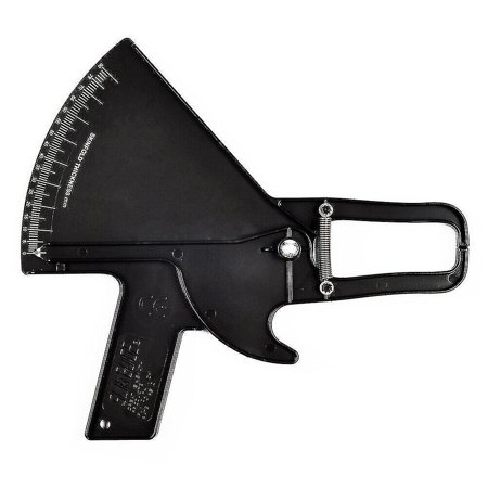 80mm Fat Calliper Skin Fold Tester Body Skinfold Measurement Guide ...