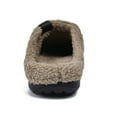 Men's Women's Winter Clogs Slippers Lined Non-Slip Waterproof Warm ...