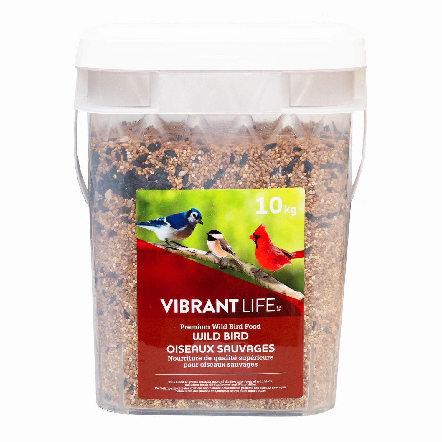 Click here for Vibrant Life Wild Bird Food Pail 10kg 10 Kg prices