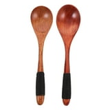 HEMOTON Extra Long Handled Cooking Spoon Wooden Mixing Spoon Stirring ...