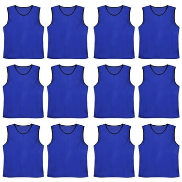 Youth-Size Numbered Nylon Pinnies, One Dozen - Walmart.com