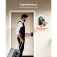 KFFKFF Fingerprint Door Lock with Biometric Access, Touchscreen Keypad ...