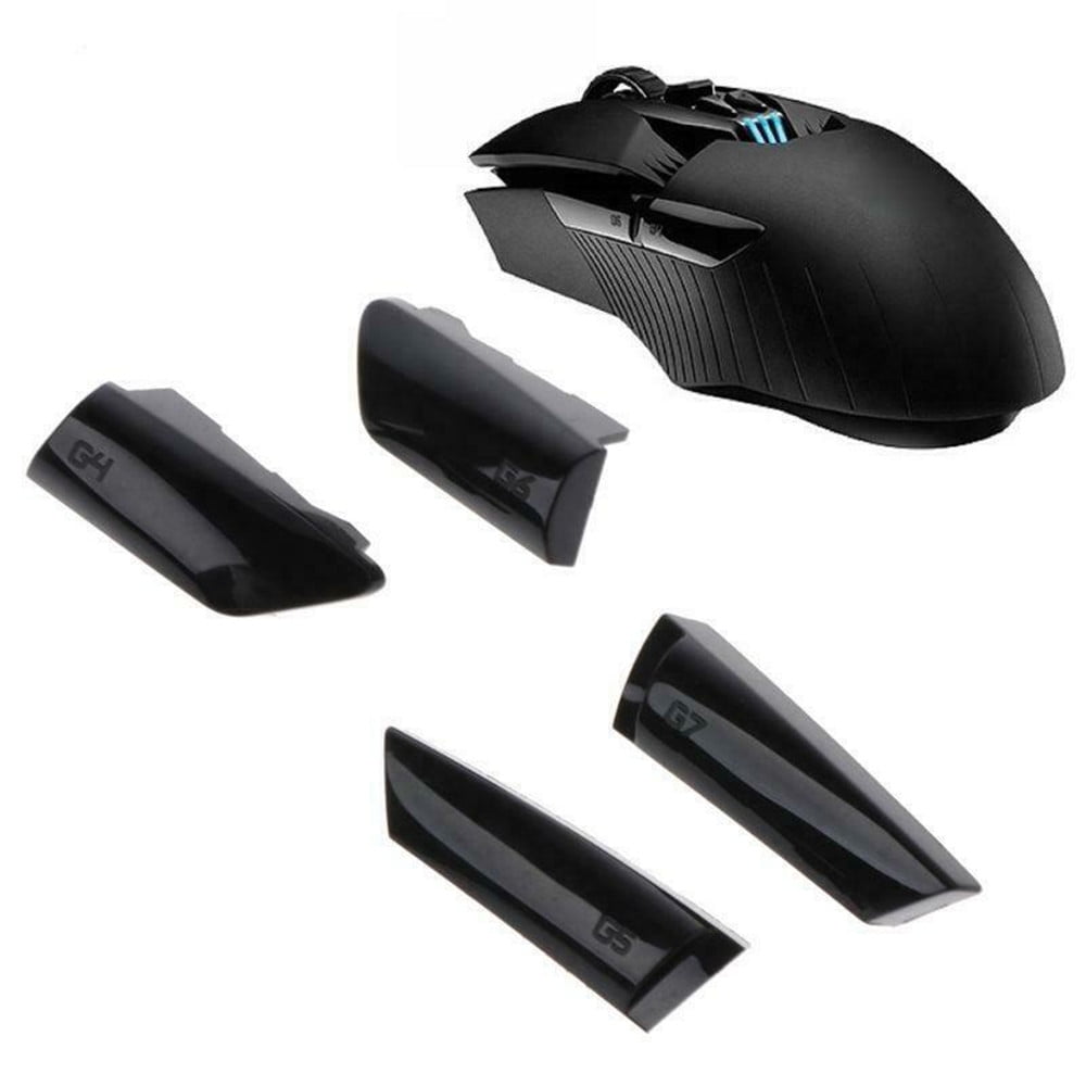 4 x Side Buttons (G4,G5,G6,G7), Replacement Gaming Wireless Mouse Mouse ...