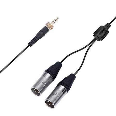 Comica CVM-DS-XLR 3.5mm TRS to Dual XLR Stereo Audio Output Cable for ...