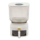 Denest 22lbs Square Rice Dispenser Grain Container Kitchen Organizer ...