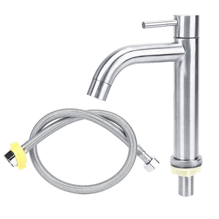 Water Tap, Stainless Steel Water Faucet, Kitchen For Basin Hand Washing ...
