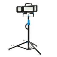 HyperTough 1000-Watt Corded Halogen Twin Head Tripod Work Light, Model ...