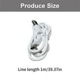 1m White USB to MicroUSB Type C Charging Power Cable for Scribes ...